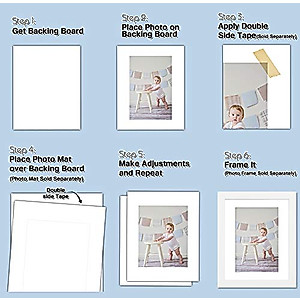 Golden State Art 50 11x14 Backing Board