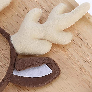 Reindeer Antler Hair Hoop Christmas Kids Headband Headwear for Children Christmas Costume Party