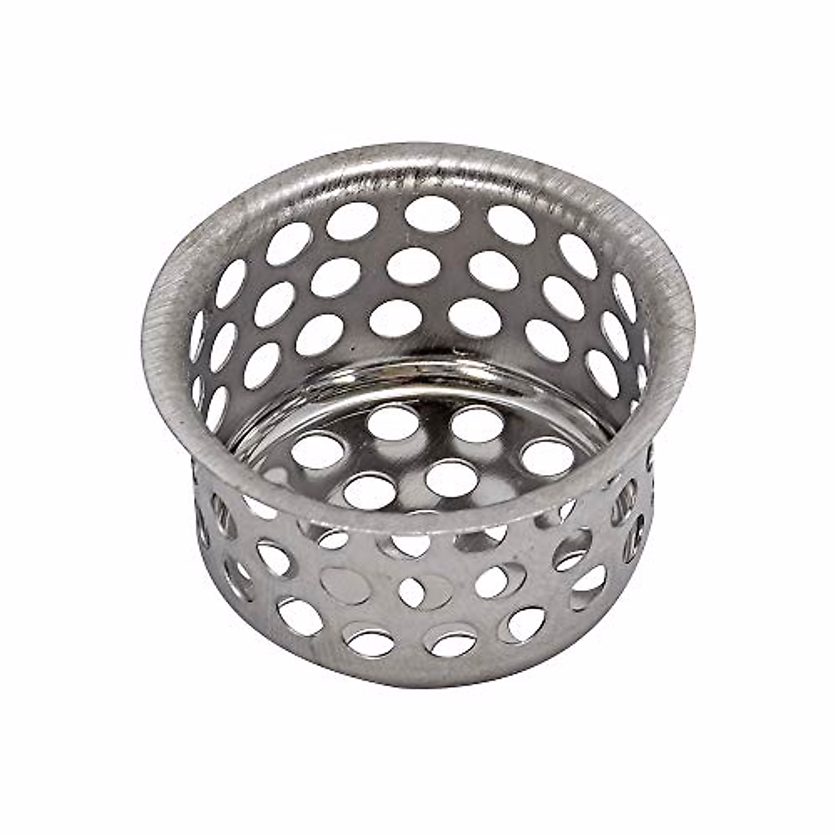 EZ-FLO 1-1/2 Inch Bathroom Tub or Sink Replacement Basket, Drain Strainer, Stainless Steel, EZ-30063