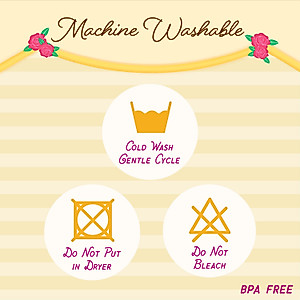 KIDS PREFERRED Princess Belle Soft Book for Babies 81131 Multicolor