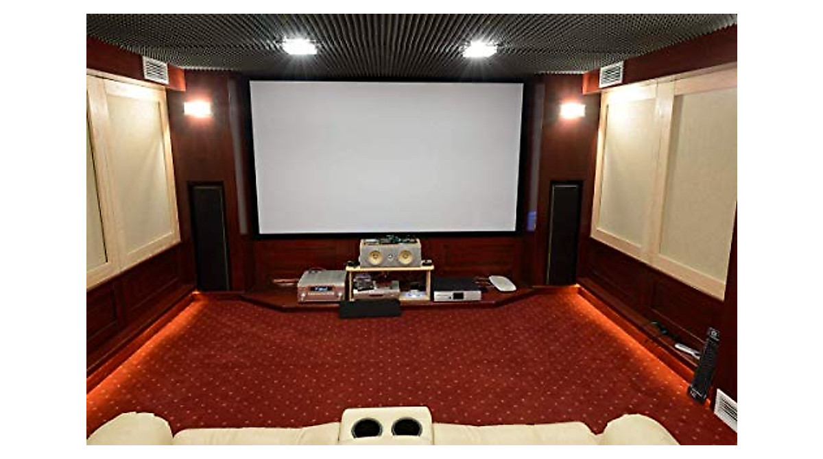 50 Pack Acoustic Panels: Studio Soundproof Foam for Walls