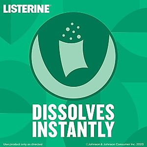 Listerine Freshburst Pocketpaks Fresh Breath Strips, Mint Breath Refresher Strips to Kill 99% of Bad Breath Germs, Portable Pack, Freshburst Spearmint Flavor, 24-Strips (12 Pack)