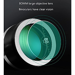 20X80 Binoculars Powerful HD Binoculars with Tripod BAK-4 Prism FMC Lens for Bird Watching Hunting Outdoor Sports Handheld Telescope