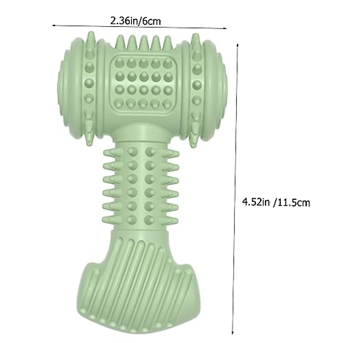 Housoutil Dog Toy Pet Toothbrush Dental Interactive Molar Plaything Dog Teeth Cleaning Toy Lovely Molar Toy Dog Molar Toy Dog Accessories for Small Tow Truck Accessories Chew TPR Toys