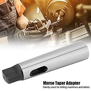 MT4-MT1 / MT4-MT2 / MT4-MT3 Morse Taper Drill Sleeve Adapter，Spindle Morse Taper Adapter，Morse Taper Drill Sleeve Reducing Adapter，for Drilling and Turning Machines.(MT4-MT3)