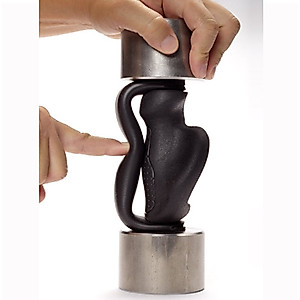 Heavy Hands Ergonomic Grips Set of Two - Portable and Comfortable Handles for Effective Home Gym Exercise -Ideal Pair for Fitness & Healthier Lifestyle (Set of Two)