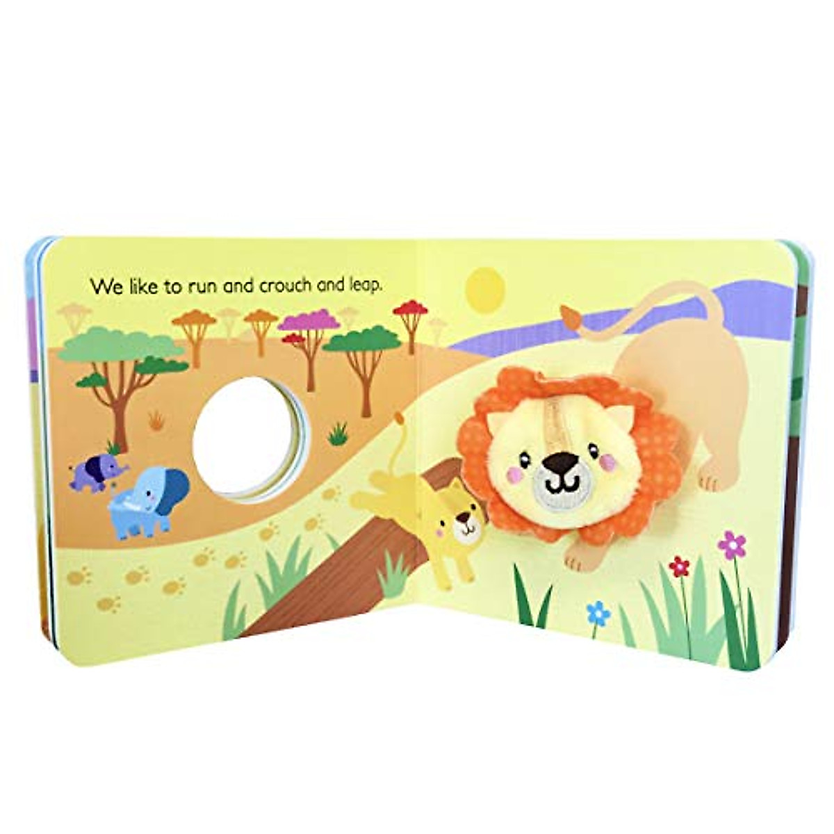 Daddy And Me Children's Finger Puppet Board Book, Suitable for all ages