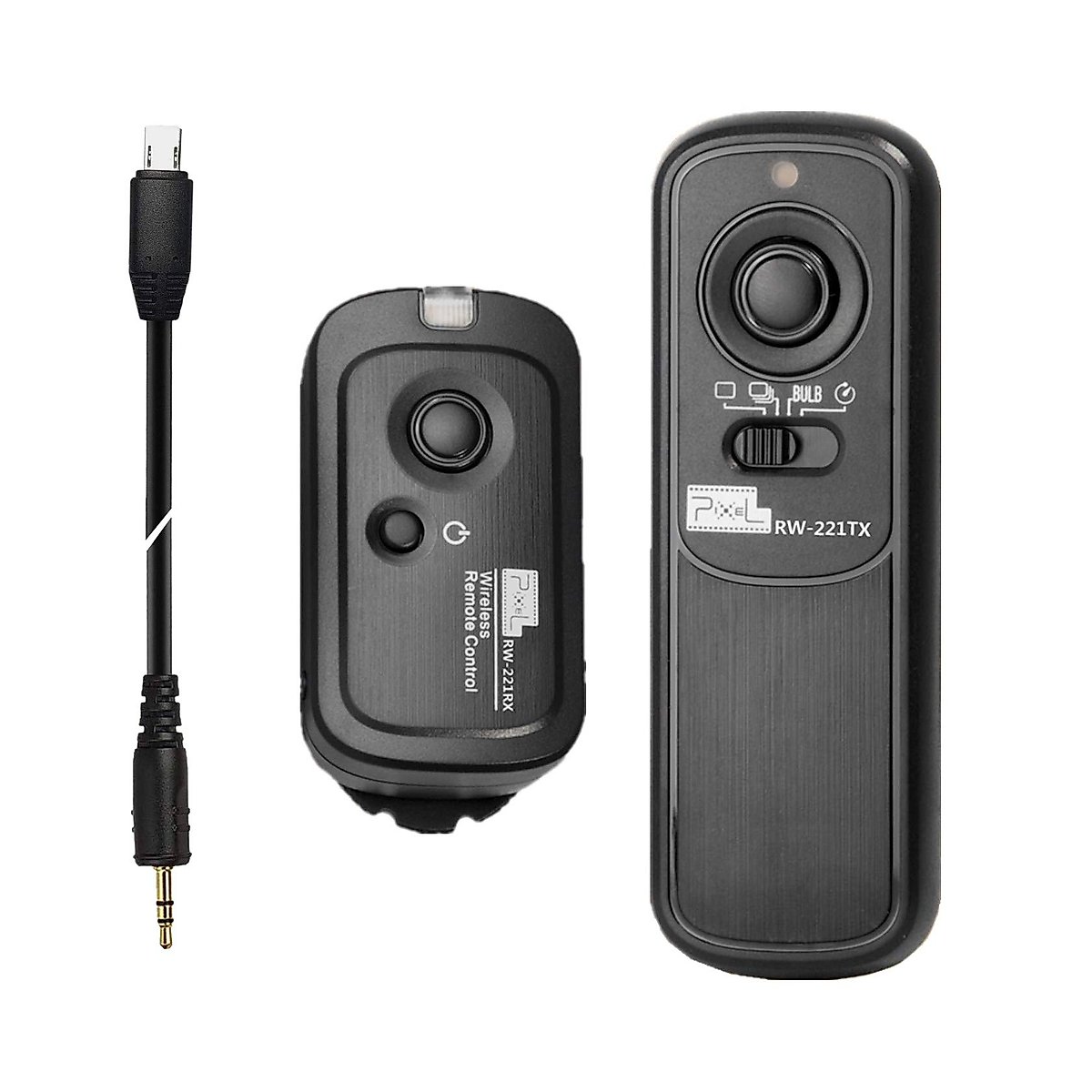Pixel 2.4GHz Digital Wireless Remote Control S2 Remote Shutter Release for Sony A58 A68 A1 A9 A7 A7II A7R A7RII A7S A5000 A5100 A6000 A6300 A6400 A6500 A6600 RX100II HX300 HX400 HX400V HX50V HX90 RX10