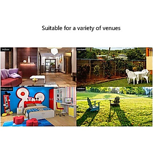 FBITE Inflatable Slides Castle Kids Bouncy Playhouse for Birthday Party Gift with Blower Indoor Small Rocket Slide Trampoline Playground Equipment