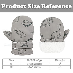 Sarfel Baby Mittens Baby Gloves 6-12 Months Baby Winter Mittens Toddler Mittens Toddler Snow Gloves Mittens for Toddler Boys