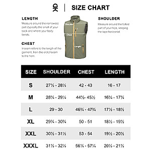 Little Donkey Andy Men's Quick Dry Vest Sleeveless Summer Stretchy Windproof Jacket for Golfing Cycling Running Laurel Oak S