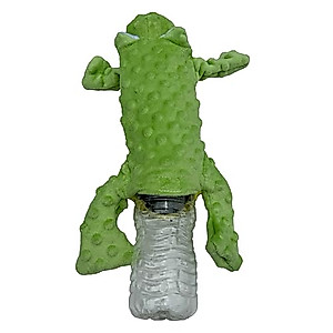 Ethical Pets 54093 Skinneeez Extreme Stuffing Free Dog Toy, 14", Frog, Green