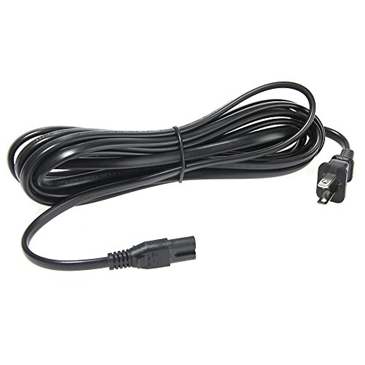 Amazon Basics Replacement Power Cable for PS4 Slim and Xbox One S / X - 12 Foot Cord, Black