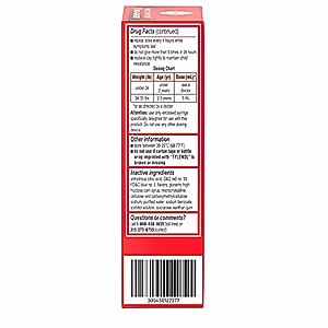 Tylenol Infants Acetaminophen Liquid Medicine, Grape, 1 fl. oz