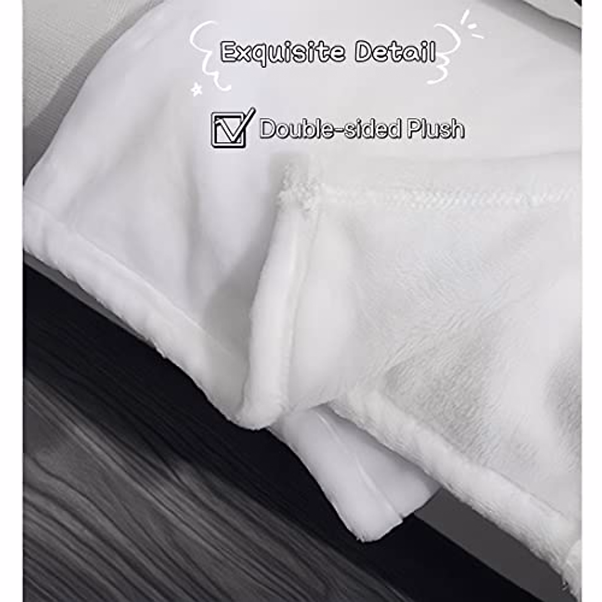 Customize DIY Picture Personalized Soft Flannel Blanket, Create Your Own Photo Text Blankets for Birthday Gifts Family Wedding Anniversary Couples Friends Pets Office 32''*48''