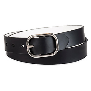 Dickies Women's Reversible Belt, Black/White, Small