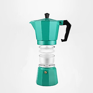 joyMerit 8oz Stovetop Espresso Maker, Italian Espresso Coffee Maker, Stainless Steel Espresso Maker Machine For Full Bodied Coffee, Espresso Pot Moka Pot