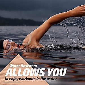 Physix Gear Kinesiology Tape Pro - Waterproof Physio Sports Tape for Pain & Injuries, Pregnancy, Muscle, Knee, Joint Support, Swelling, Strain Relief, Enhanced Blood Circulation (Beige, 1 Roll)