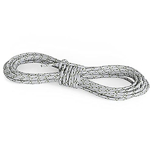 NATIKON Patio Umbrella Cord Line Rope Heavy Duty Replacement String Green Dot (50 FT)