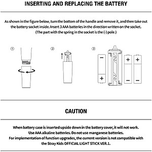 Niaycouky Stray Kids Lightstick,Cheering Lights for Concert Light Sticks/K-Pop Kids Lightstick with Merch Merchandise Bracelets and Photocards 55PCS (VER 2)