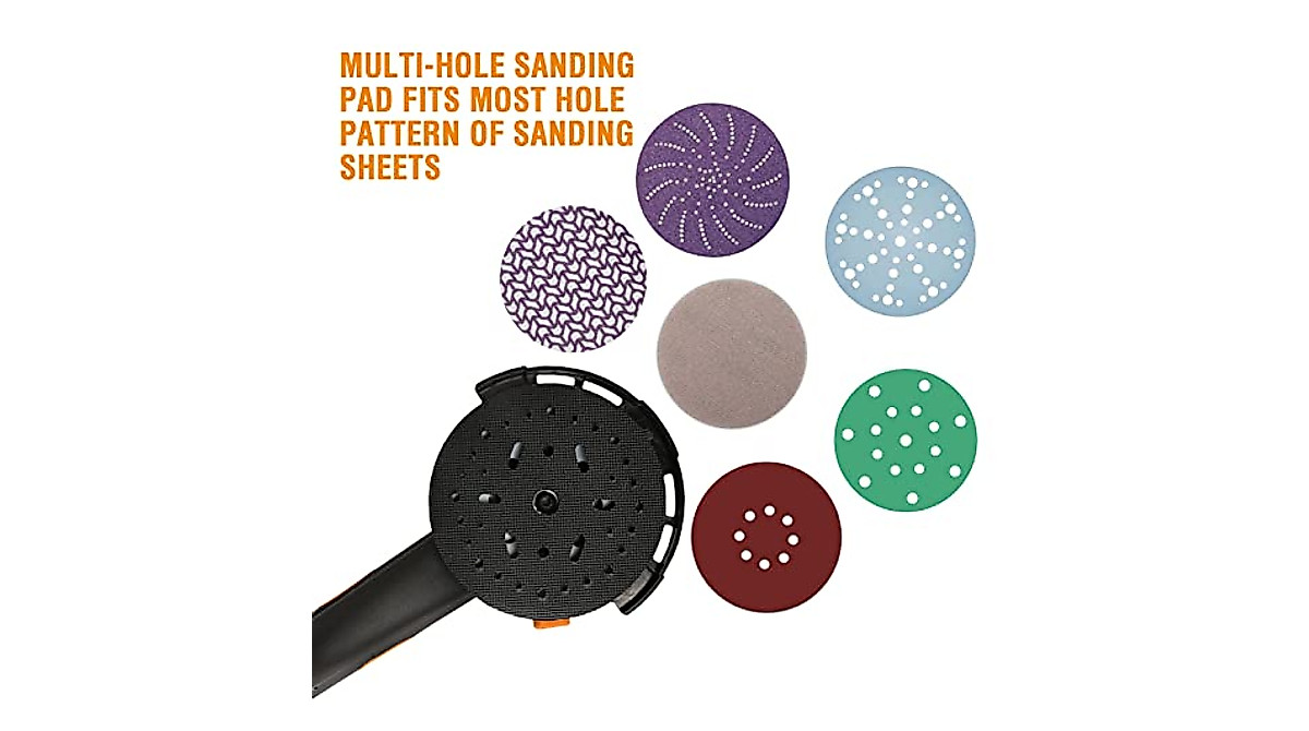 MAXXT Electric 5mm Random Orbital Sander - 500W, Variable Speed