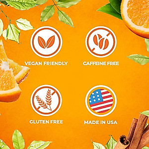 TotalTea Caffeine Free Detox Tea, Slimming Tea with Chamomile, Ginger root tea, and Hibiscus for Colon Cleanse and Weight L0SS – Natural Citrus Cinnamon Herbal Tea for Digestive Health (25 Bags)