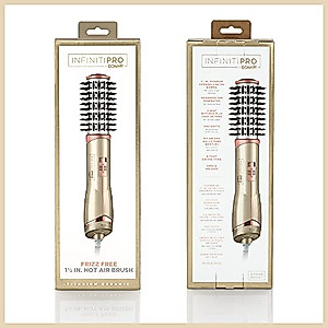 INFINITIPRO BY CONAIR Frizz Free 1 1/2-inch Hot Air Brush, Dryer Brush