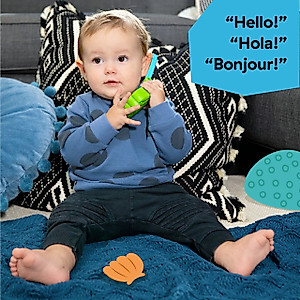 Baby Einstein Ocean Explorers Shell Phone Musical Toy Telephone, Ages 6 Months and up