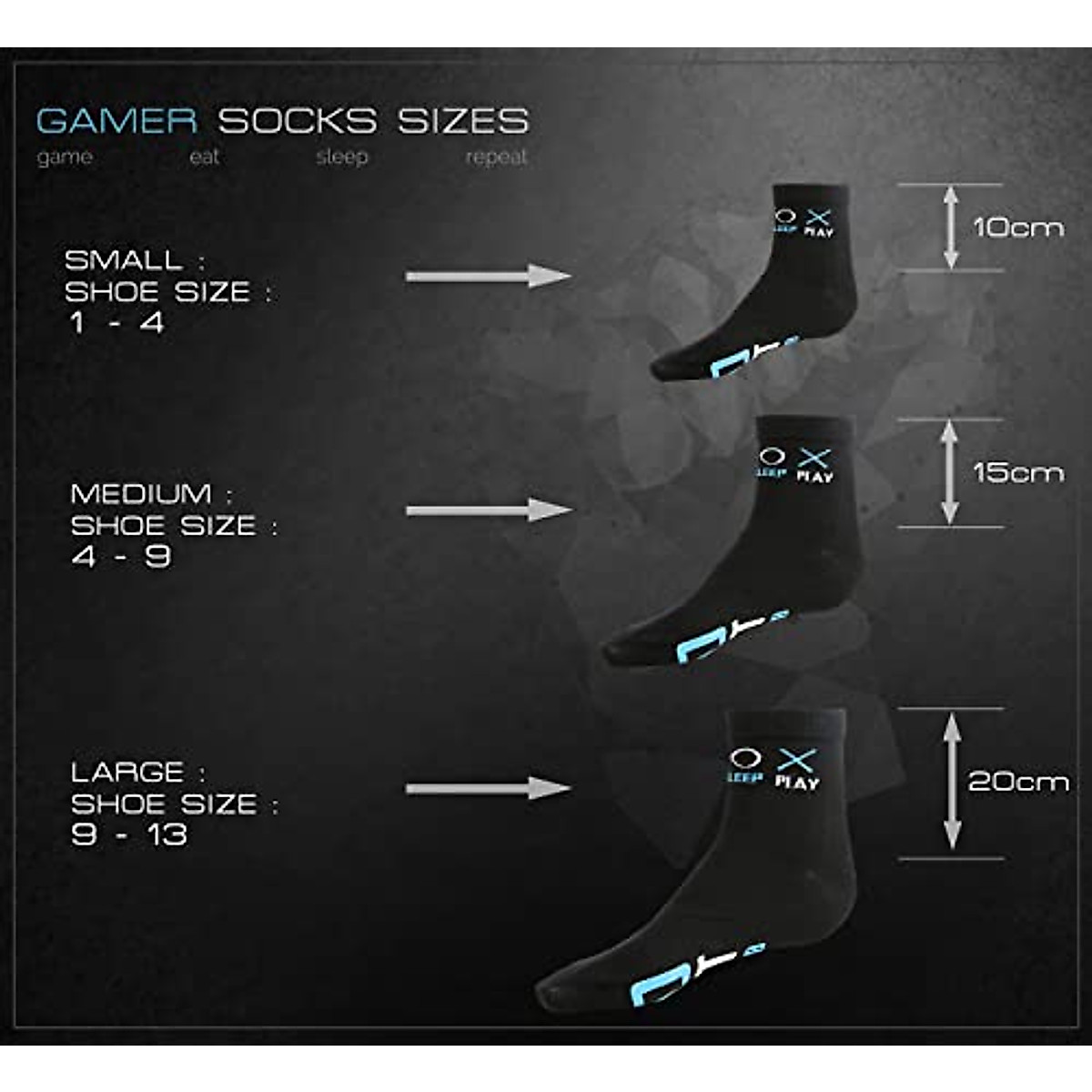 Gamer Gaming Socks, Do Not Disturb Im Gaming Socks for Men, Boys and Teens, Gifts, Fun Socks and Novelty Gifts (Large, Blue DND)