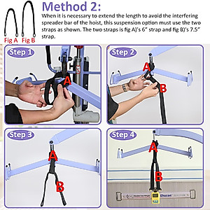 Ehucon Hoyer Lift Scale,Patient Weight Scale for Hoyer Lift,SWL 330 LBS