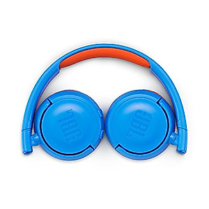 JBL JR 300BT On-Ear Wireless Bluetooth Headphones - Blue/Orange