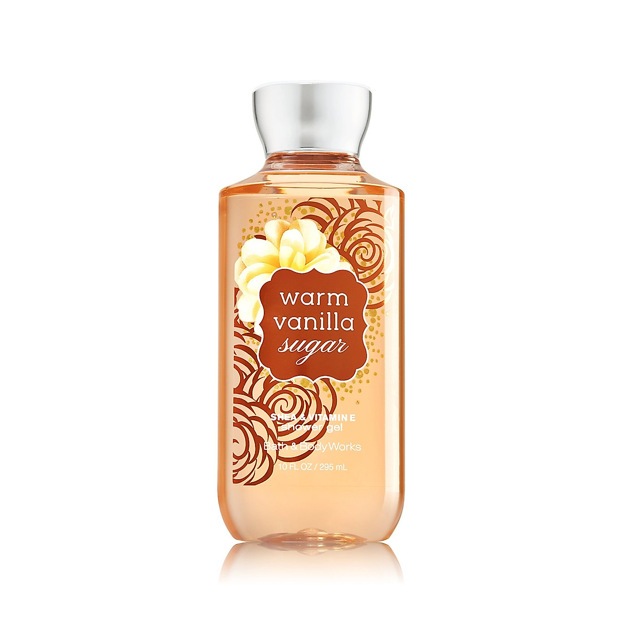 Bath and Body Works Warm Vanilla Sugar Signature Collection Shower Gel, 10 oz, new packaging