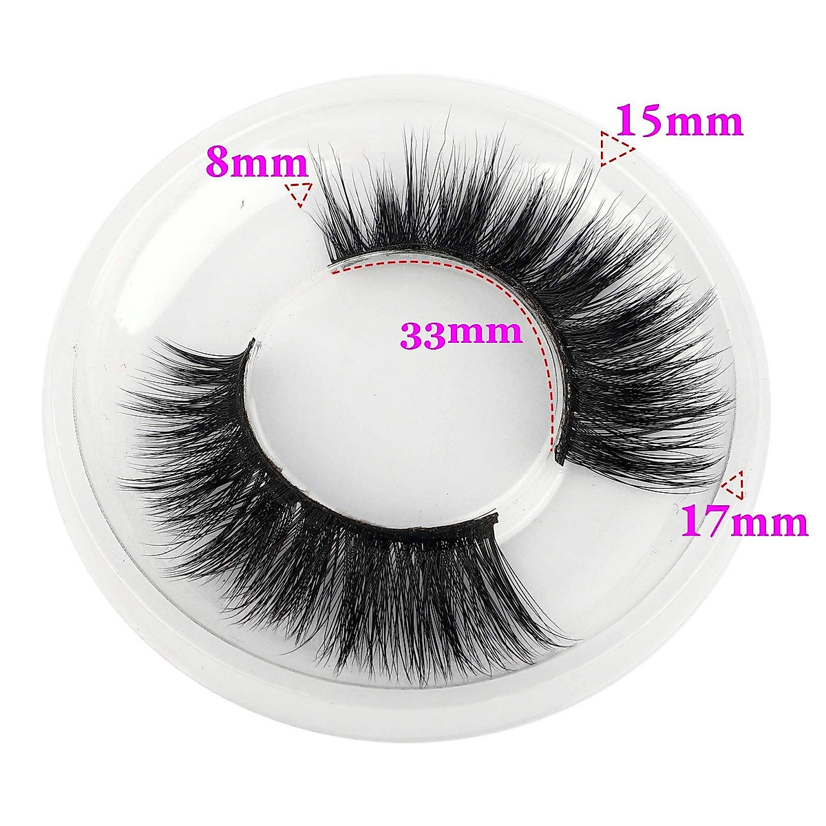 Cat Eye Lashes Natural Look False Eyelashes 14 Pairs Faux Mink Wispy Short Lashes Fluffy 3D Thick Strip Reusable Fake Eyelashes by HeyAlice