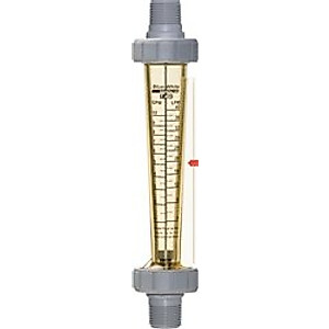 Blue And White (F-45376L-6) 0.2 - 2 GPM Flow Meter; 3/8" FNPT