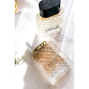 Lionel Richie Hello for Men - Classic Yet Adventurous, Effortlessly Seductive Eau De Cologne Scent For Him - Refreshing Fougère Blend With Warm, Amber Notes - Intense, Long Lasting Fragrance - 3.4 oz
