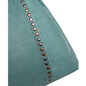 OLD TREND Genuine Leather Birch Tote Bag (Mint)