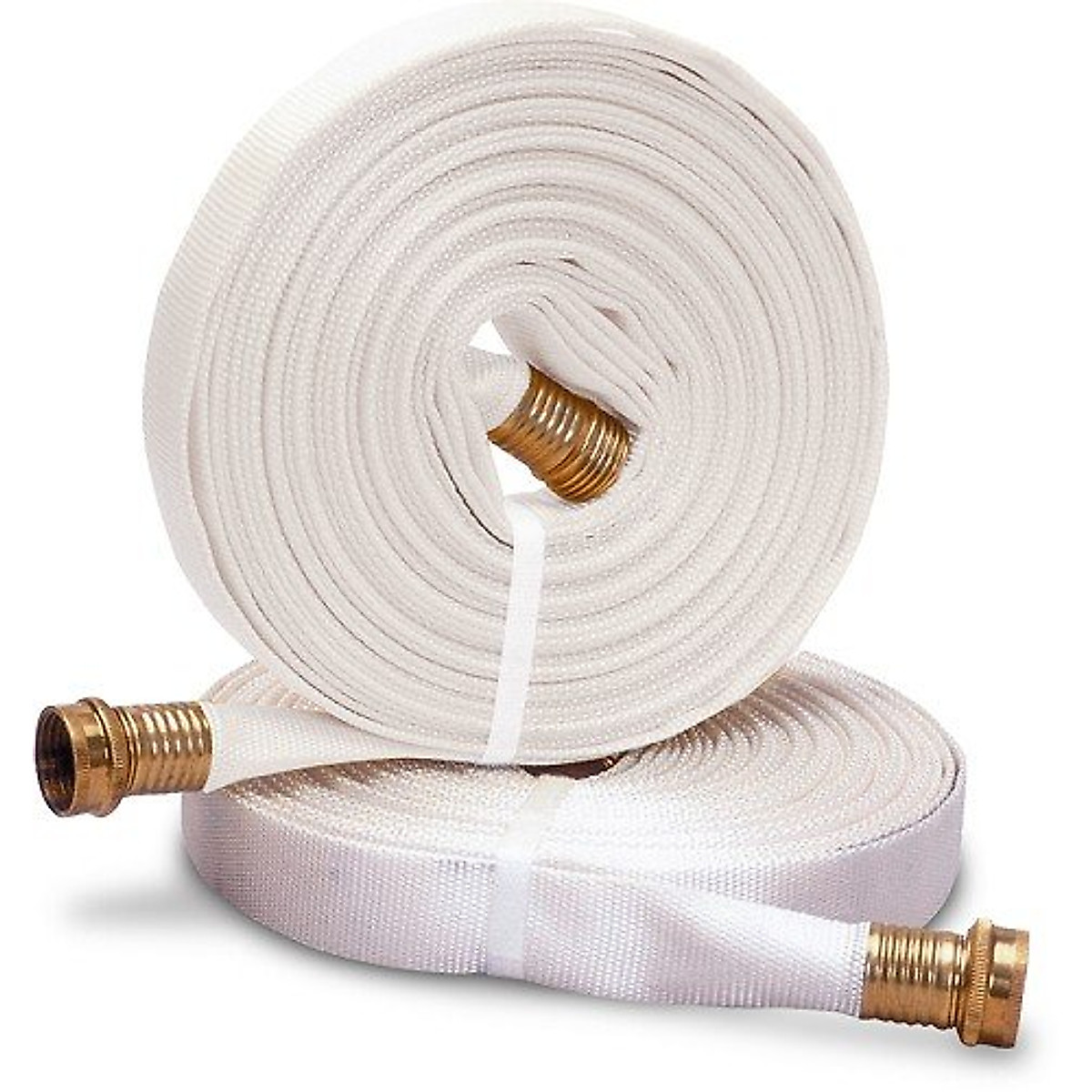 MYTI-FLO 017-0120-0719 Synthetic Jacket, JGB Enterprises Layflat Garden Hose, Maximum Pressure: 250 PSI, 50' Length, 0.75" Inner Diameter