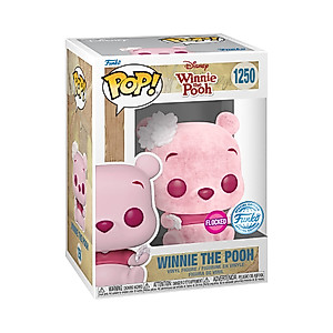 Winnie The Pooh Pop! Disney Vinyl Cherry Blsm Pooh (Flocked) Figurine 9 cm