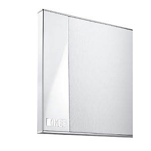 KEF T101CWH Center Channel Speaker - White (Single)