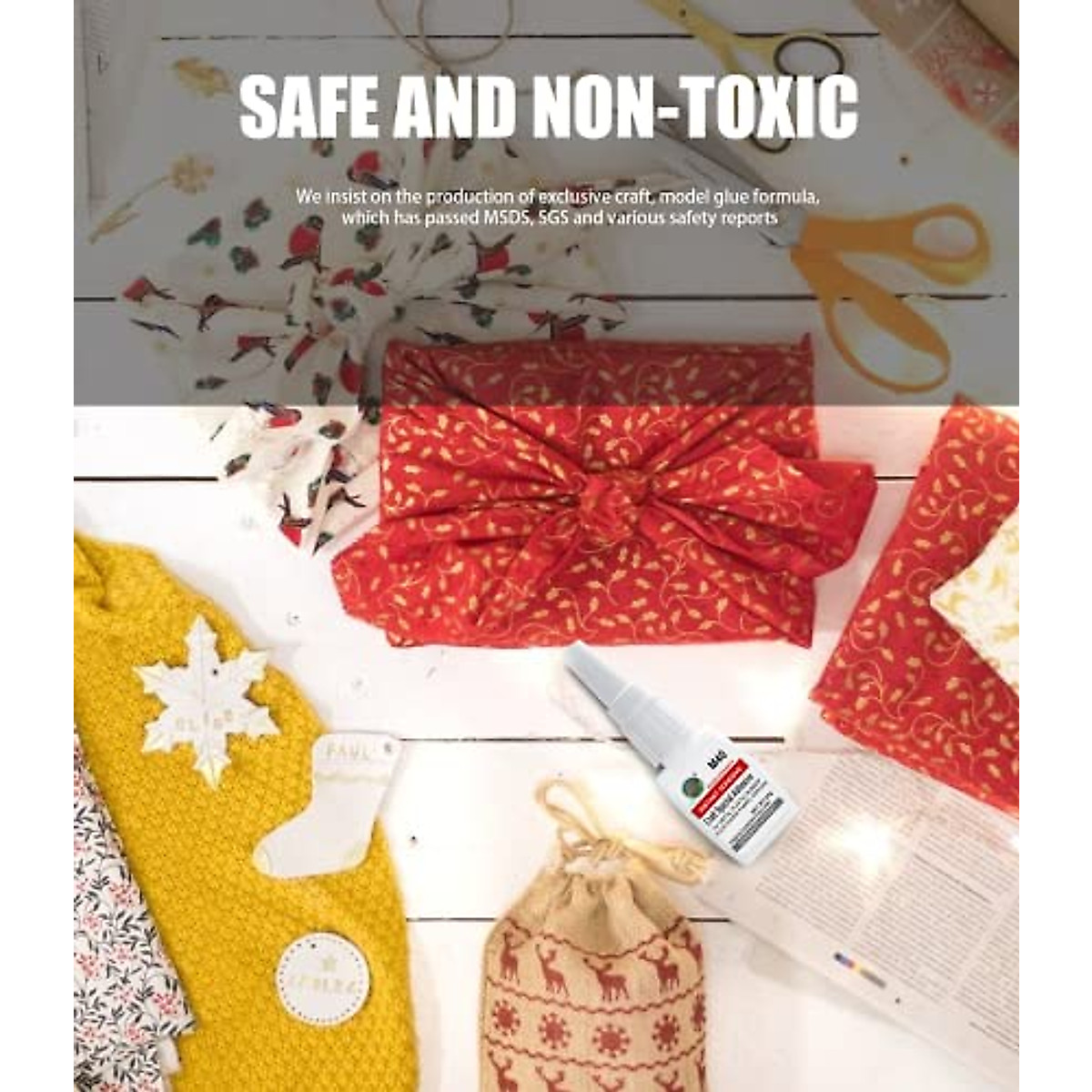 Weglau Art Glues, Glue for Craft, Instantly Strong Adhesive for bonding Toy,Electronic,Cloth,Wood,Leather,Craft,Jade,Glass,Paper 20g