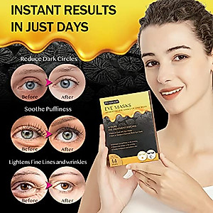 Under Eye Patches (14 Pairs) Under Eye Mask Skincare for Adults Dry Eyes,Eye Masks for Dark Circles and Puffiness,Eye Patch