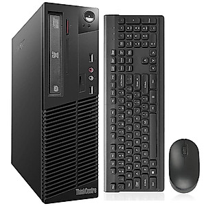 Lenovo Business Desktop Computer i7 3.4GHz Processor, 16GB RAM, 2TB Hard Drive, DVD-RW, AC WiFi 5, Windows 10 Pro 64bit (Renewed)