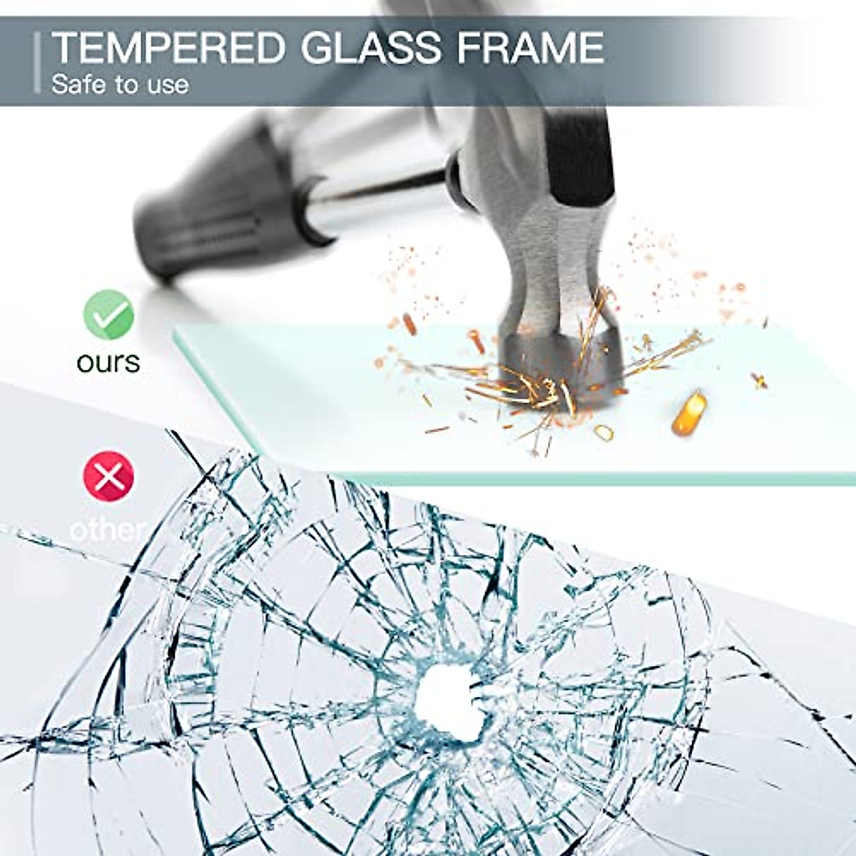 XUANLUO 4x6 Picture Frames Set of 4 Rustic Retro Photo Frame with Tempered Glass Wall Mount and Tabletop Display Family Friends Wedding Gift