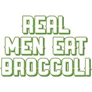 CafePress Real Men Eat Broccoli Ceramic Coffee Mug, Tea Cup 11 oz
