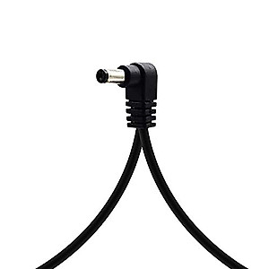 SONICAKE 9V DC 5-Way Daisy Chain Cable Right Angle Plug Daisy Chain Power Cable for Guitar Effects Pedal