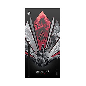 Head Case Designs Officially Licensed Assassin's Creed Leap of Faith Graphics Matte Vinyl Sticker Gaming Skin Decal Cover Compatible with Xbox Series X Console