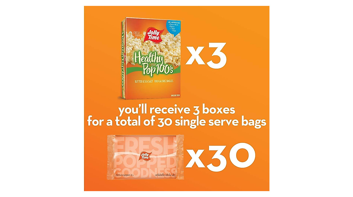 Jolly Time Healthy Pop: Low-Fat Microwave Popcorn