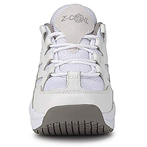 Z-CoiL Freedom Classic Slip Resistant White/Grey Springs Size 10