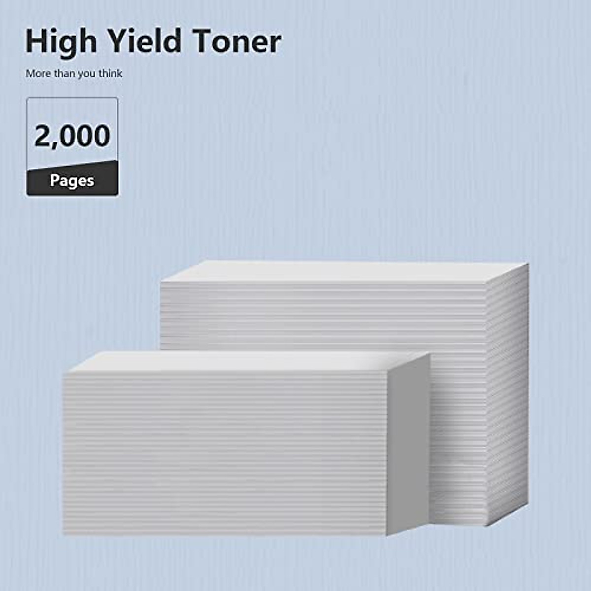 85A Toner Cartridges Black (2-Pack) | Replacement for HP 85A Toner Works with Pro P1102, P1109 Series, Pro MFP M1212, M1217 Series | CE285A