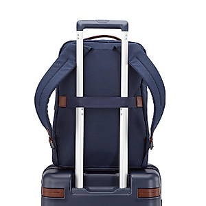 Samsonite Virtuosa Carry-On Travel Backpack with Padded Laptop Sleeve, Navy